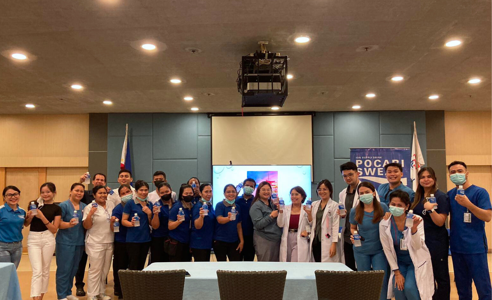 UCMed and Otsuka-Solar teamed up for the Hydration and Heat Stroke ...